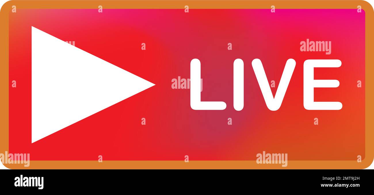 live logo design vector illustration Stock Vector Image & Art - Alamy