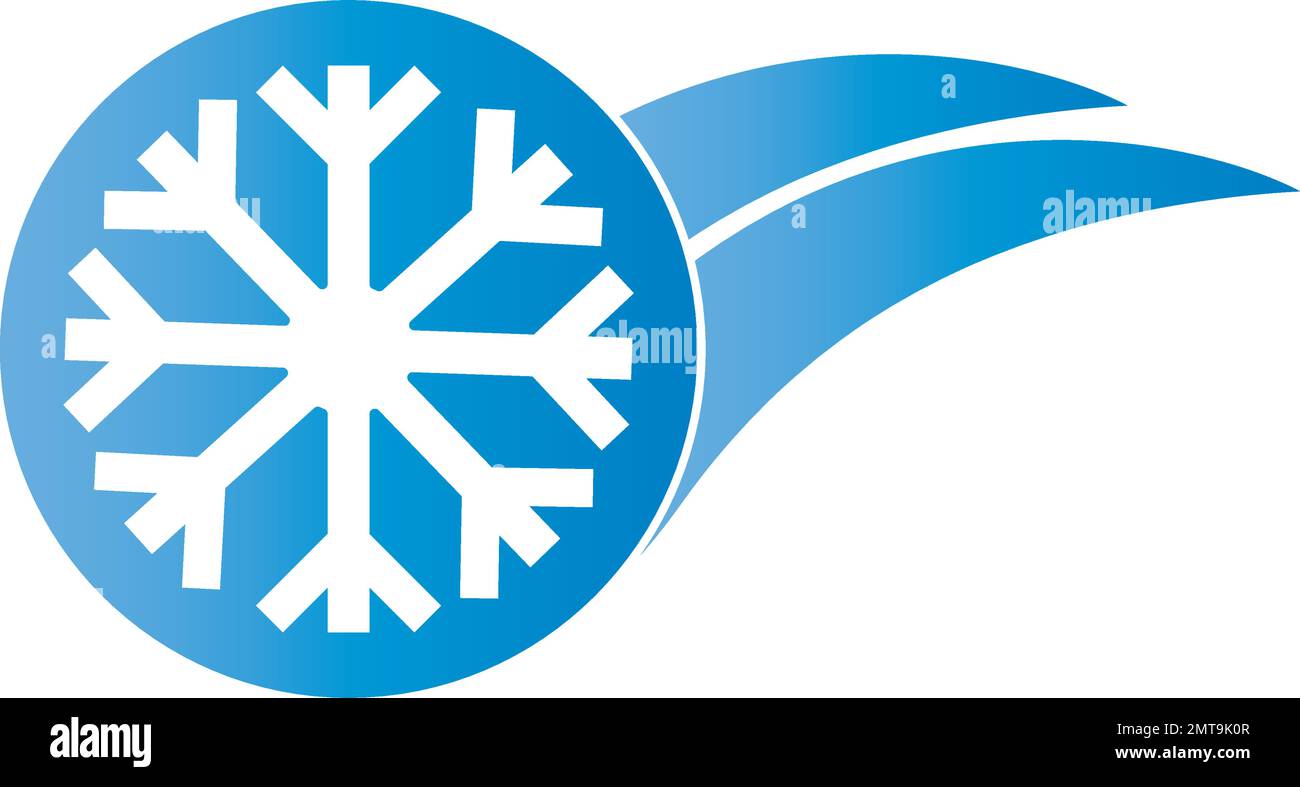 Air conditioning logo vector Cut Out Stock Images & Pictures - Alamy