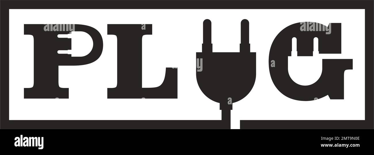 Plug logo vector illustration template design Stock Vector Image & Art ...
