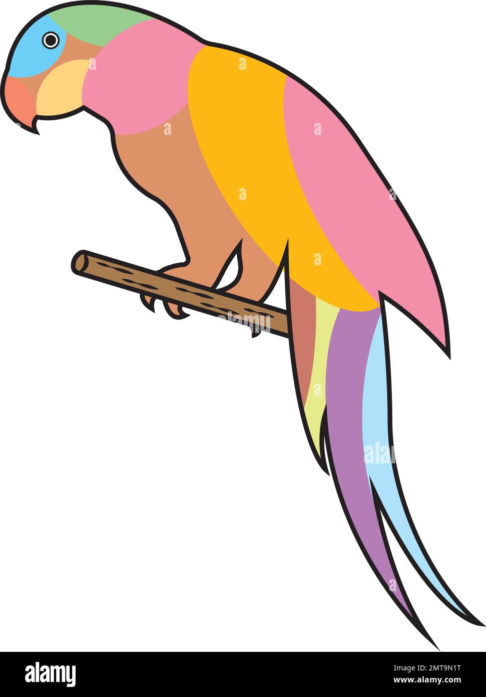 parrot icon vector illustration symbol design Stock Vector Image & Art ...