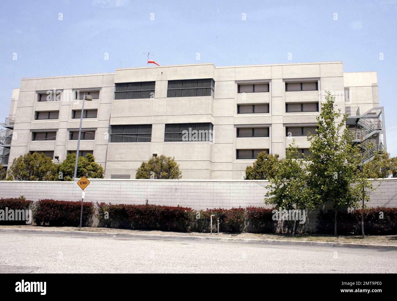 The CRDF in Lynwood, Calif. where Paris Hilton is carrying out her jail ...