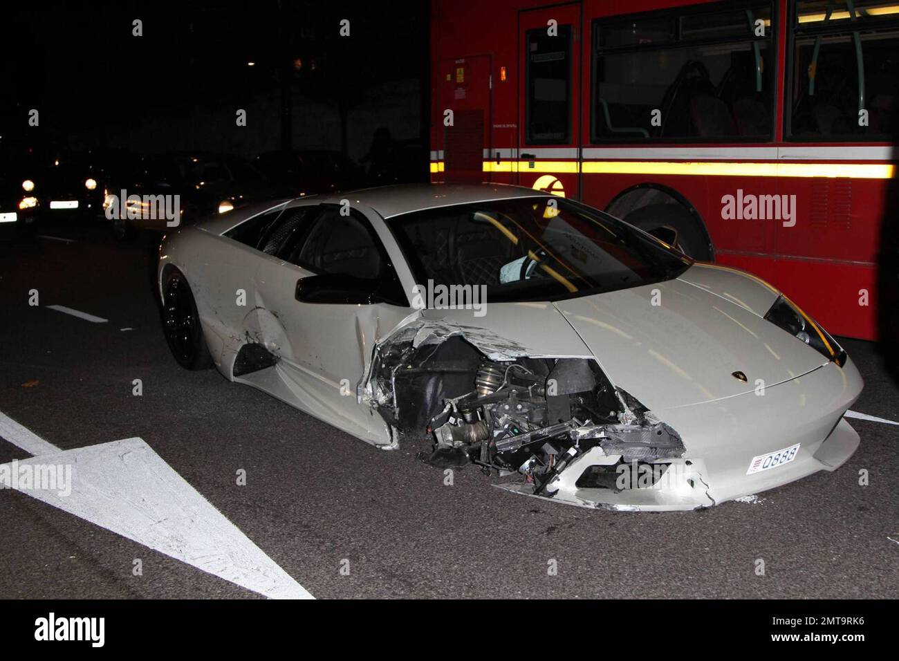 Lamborghini Drifting Crash