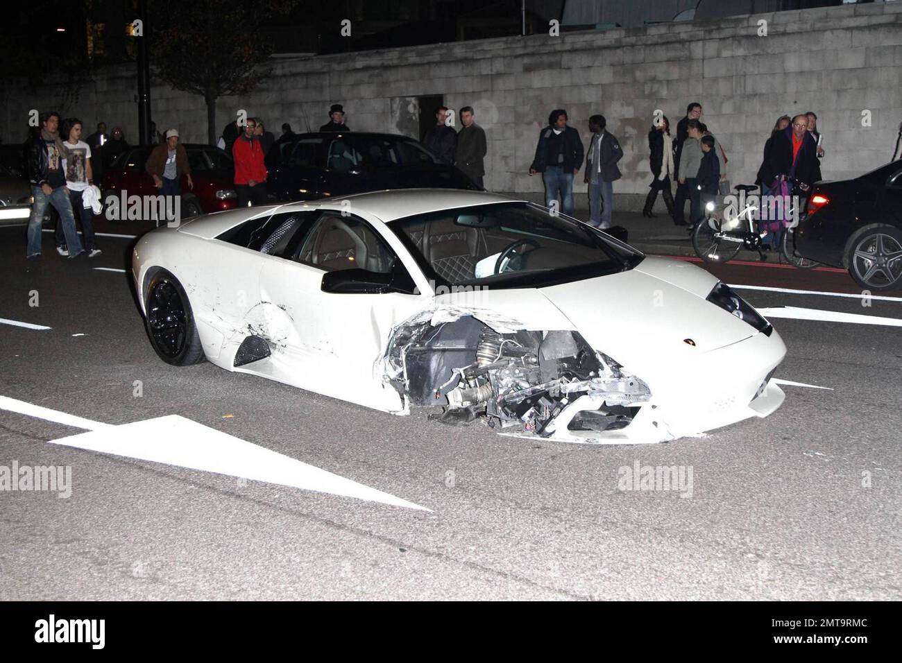 Lamborghini Burnout Crash