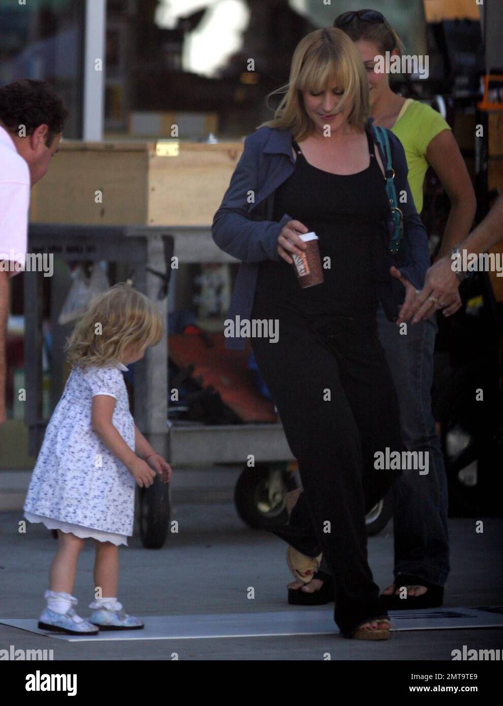 "Medium" actress Patricia Arquette was a big hit with this little girl ...