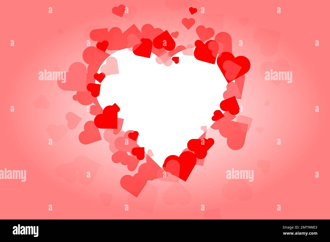 Inside a small heart Stock Vector Images - Alamy