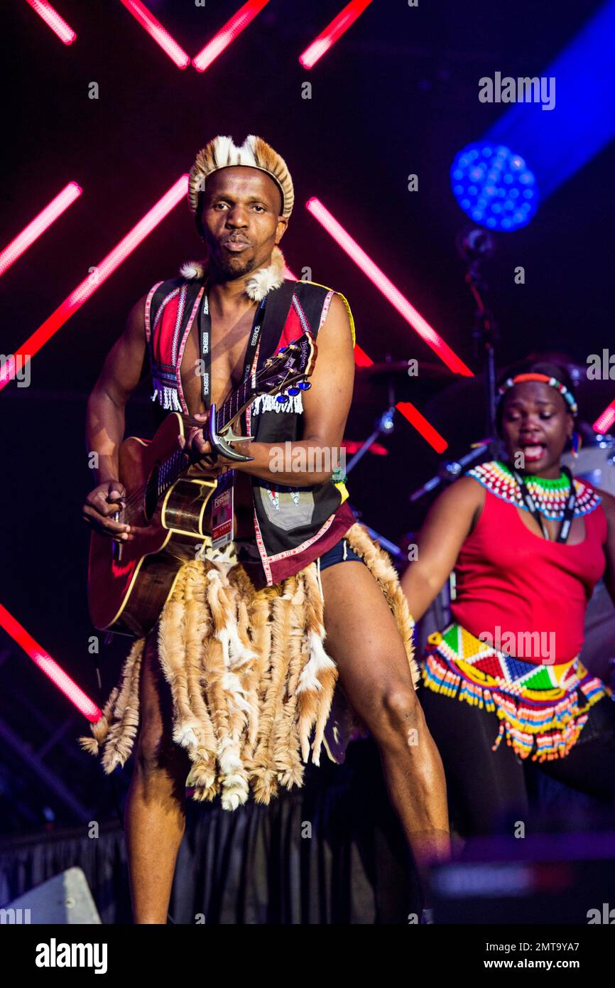 Ithwasa Lekhansela seen at the 2017 Essence Festival at the Mercedes ...