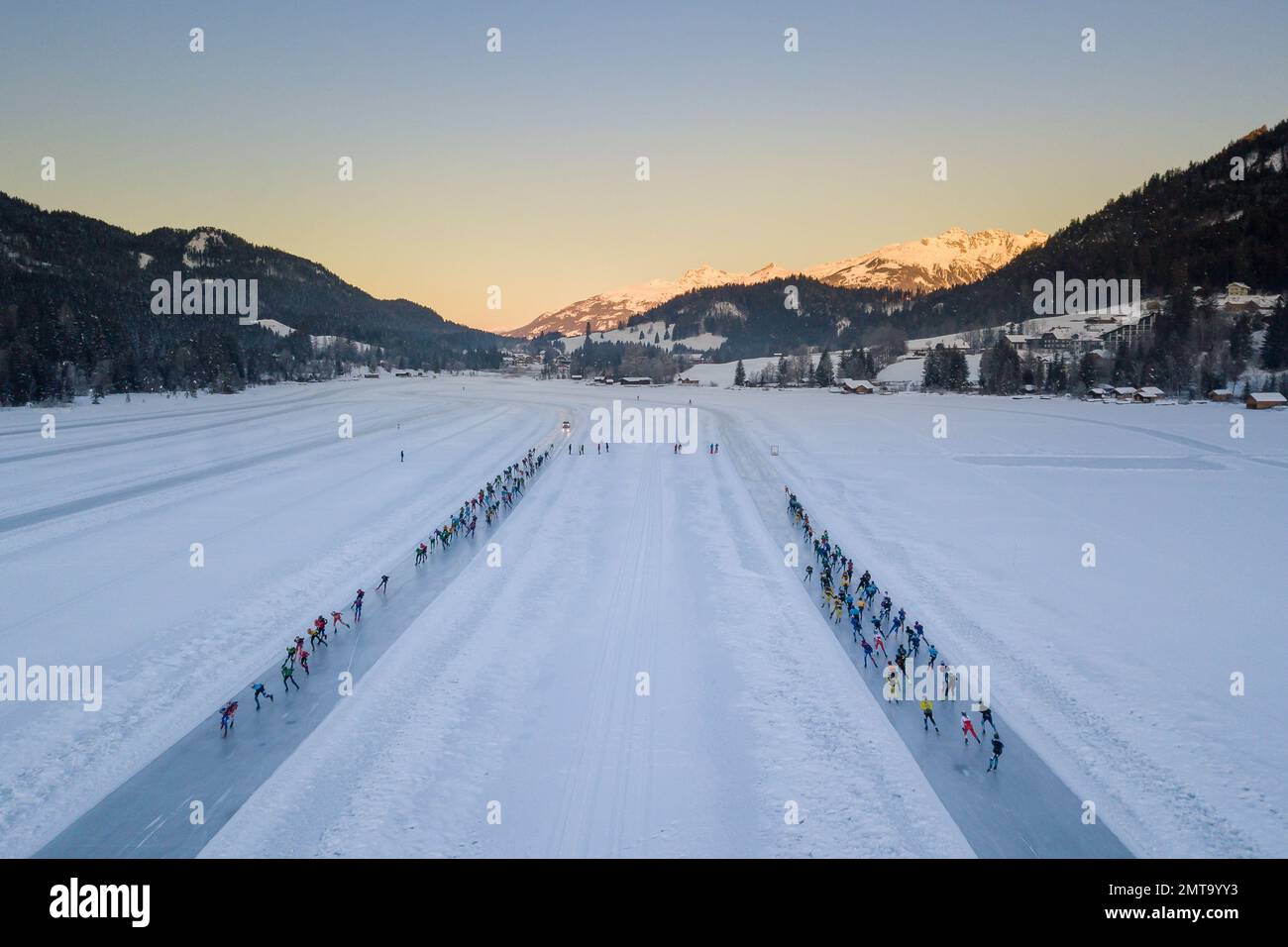 TECHENDORF - Atmospheric image during the Alternative Elfstedentocht ...
