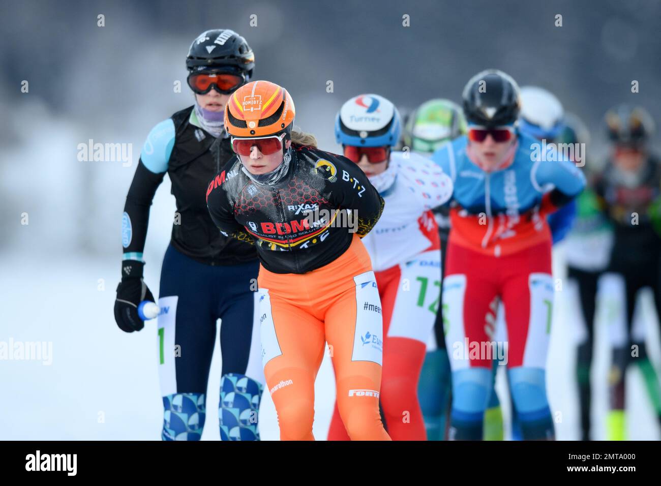 TECHENDORF - Leader in the natural ice Grand Prix Esther Kiel in action ...