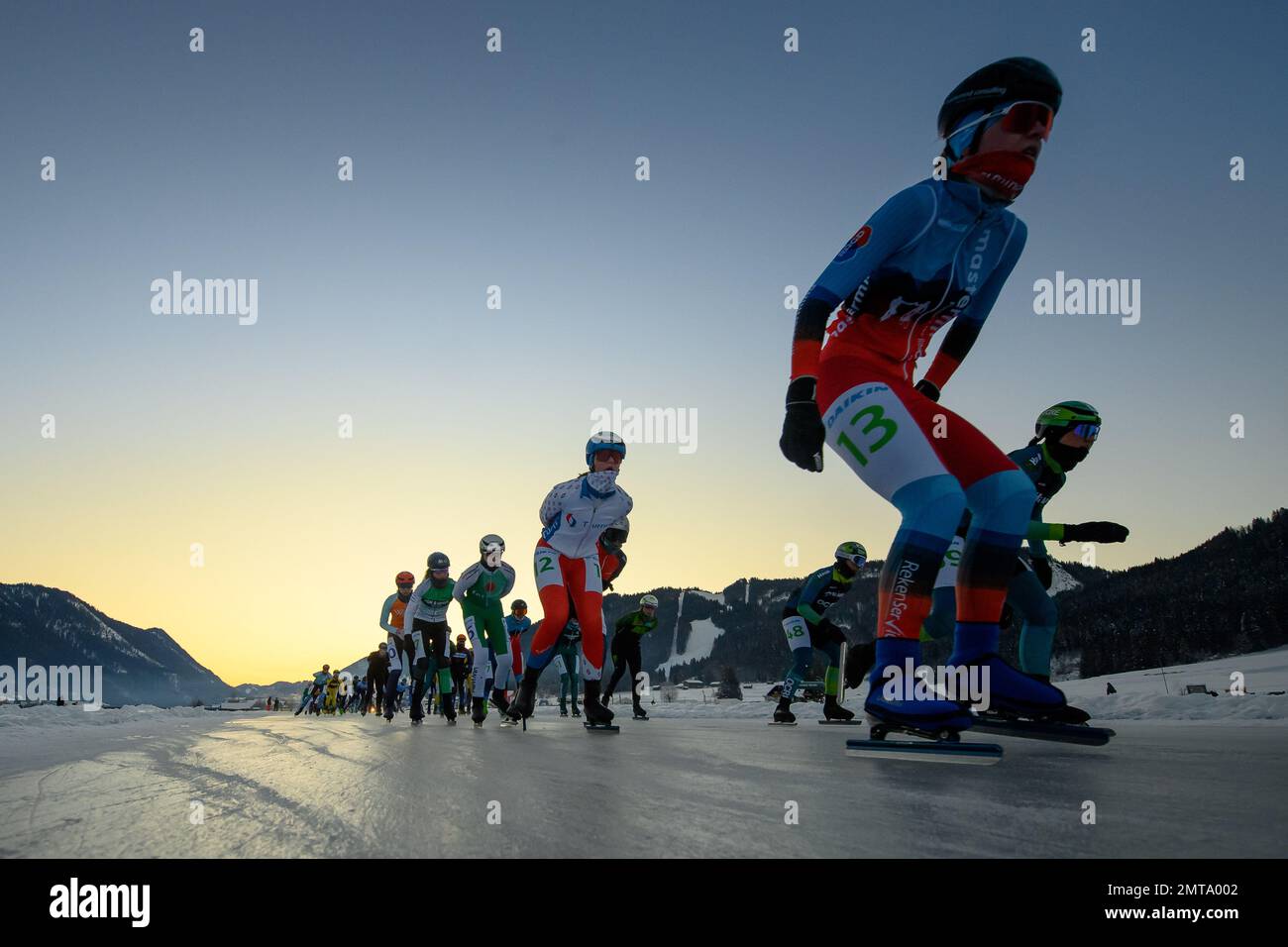 TECHENDORF - Atmospheric image during the Alternative Elfstedentocht ...