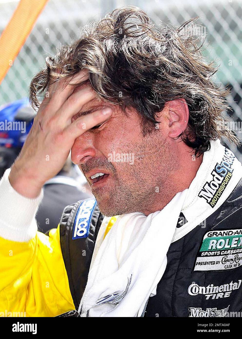 "Grey's Anatomy" actor turned racer Patrick Dempsey spends some time at ...