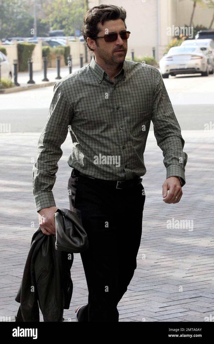 "Grey's Anatomy" star Patrick Dempsey leaves Barney's New York after ...