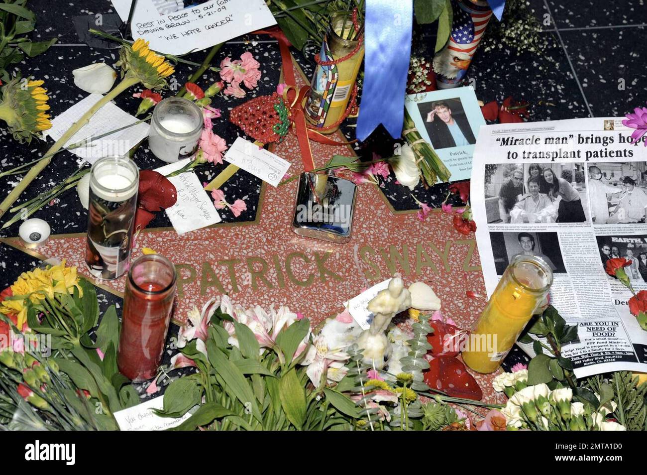 Patrick Swayze Funeral Pictures