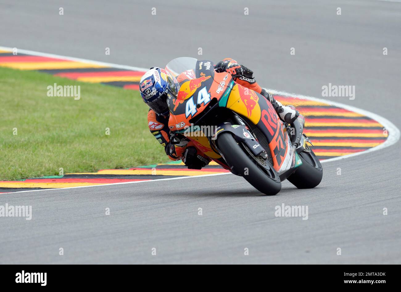 Moto 2 rider Miguel Oliveira of Portugal takes a curve during the ...