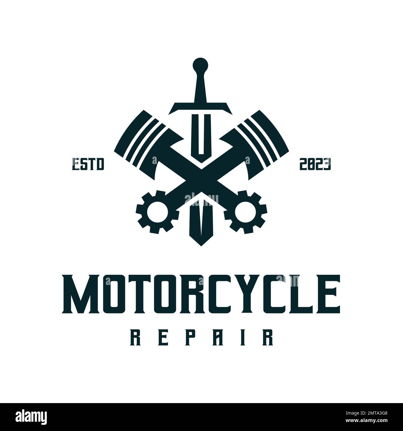 Motorcycle Mechanic Logo