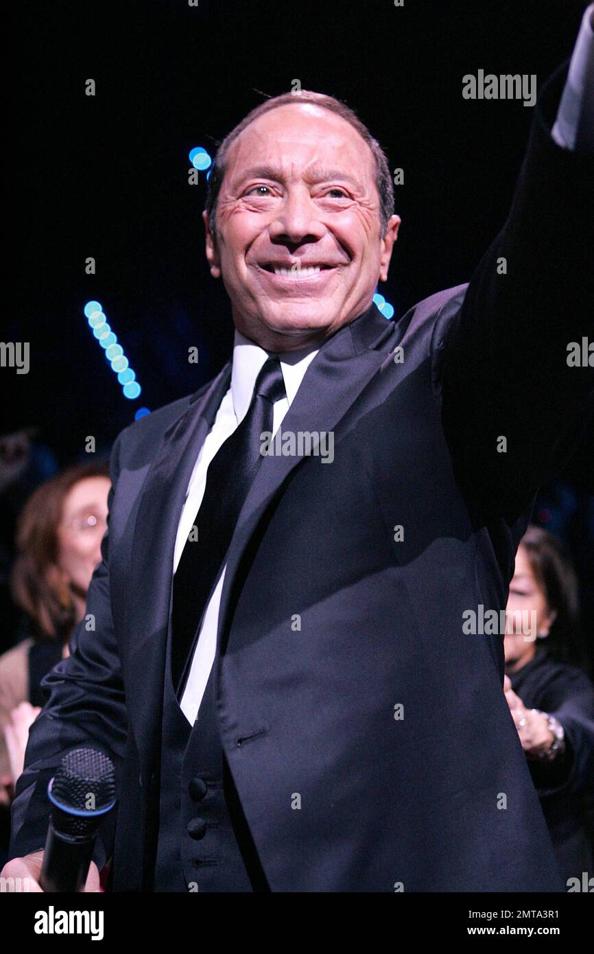Paul Anka performs live in concert at the Seminole Hard Rock Live in ...