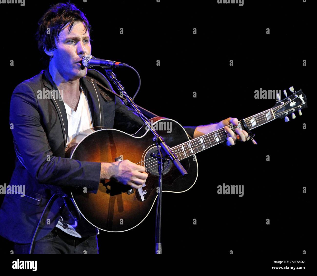 Singer-song writer Paul Freeman performs at the Seminole Hard Rock Live ...