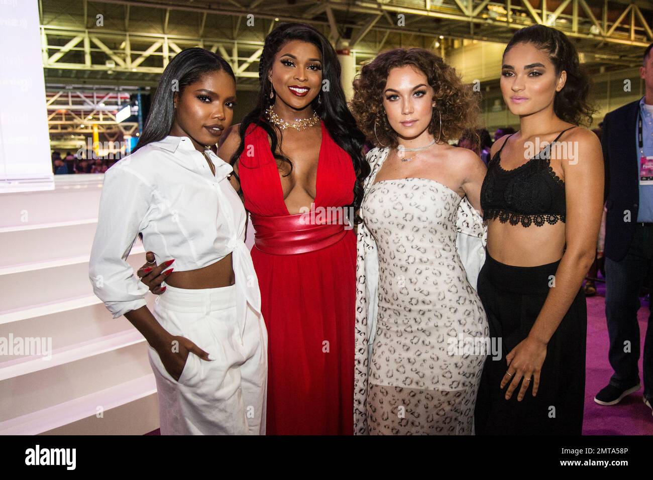 Ryan Destiny, from left, Amiyah Scott, Jude Demorest, and Brittany O'Grady of 'Star' seen at the ...