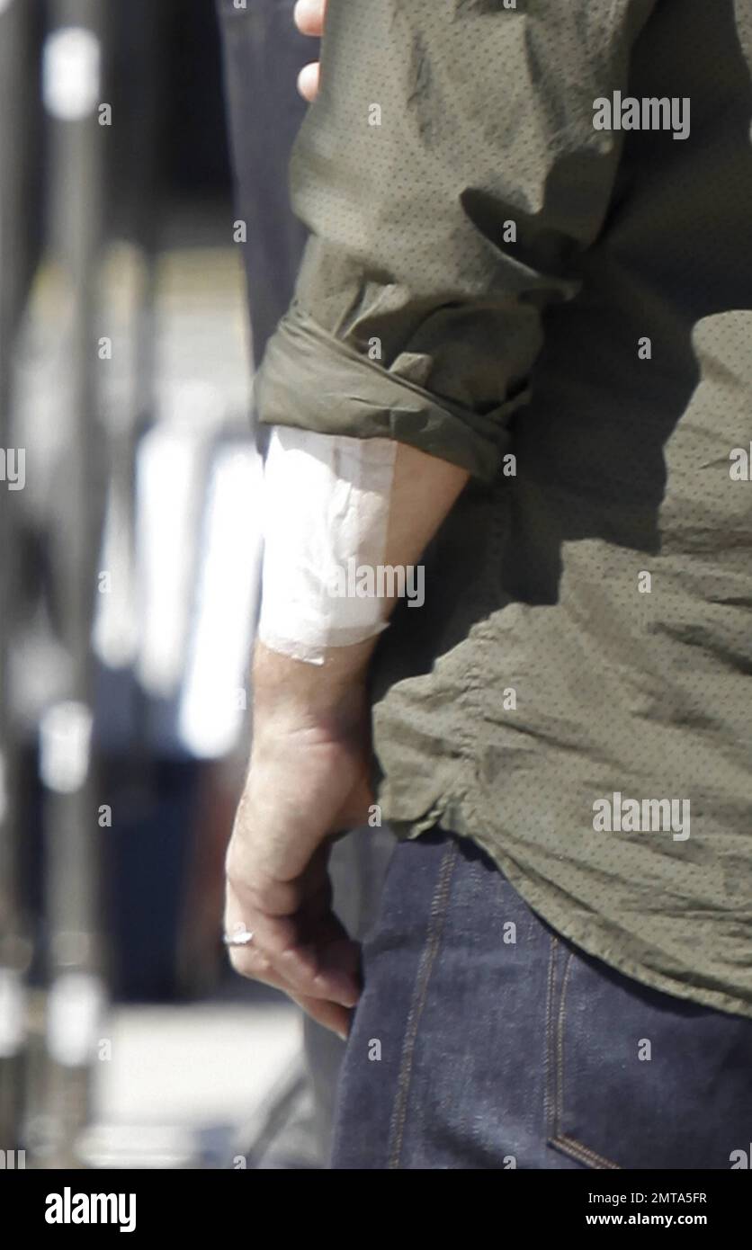 EXCLUSIVE!! - Paul Rudd on the film set for "This Is Forty" directed by ...