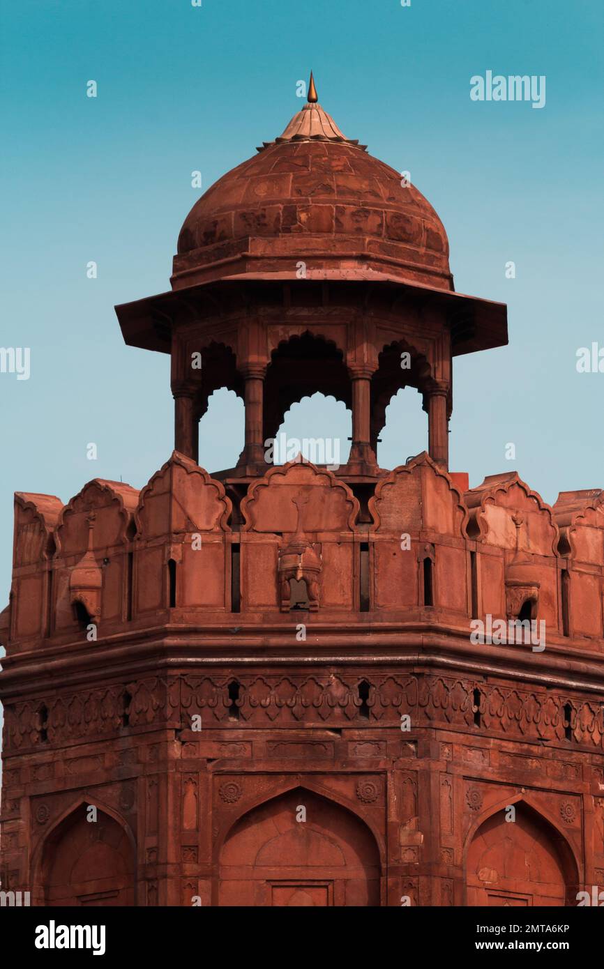 An aerial view of Red Fort Lal Qila in Delhi Stock Photo - Alamy