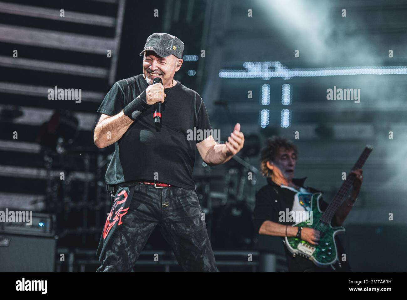STADIO OLIMPICO, TURIN, ITALY: The Italian rocker Vasco Rossi, better ...