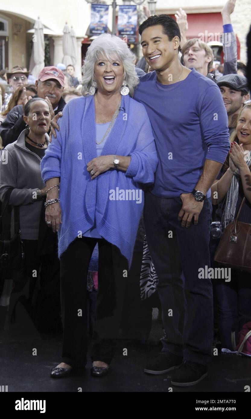 Celebrity cook Paula Deen is joined by husband Michael Groover as she ...