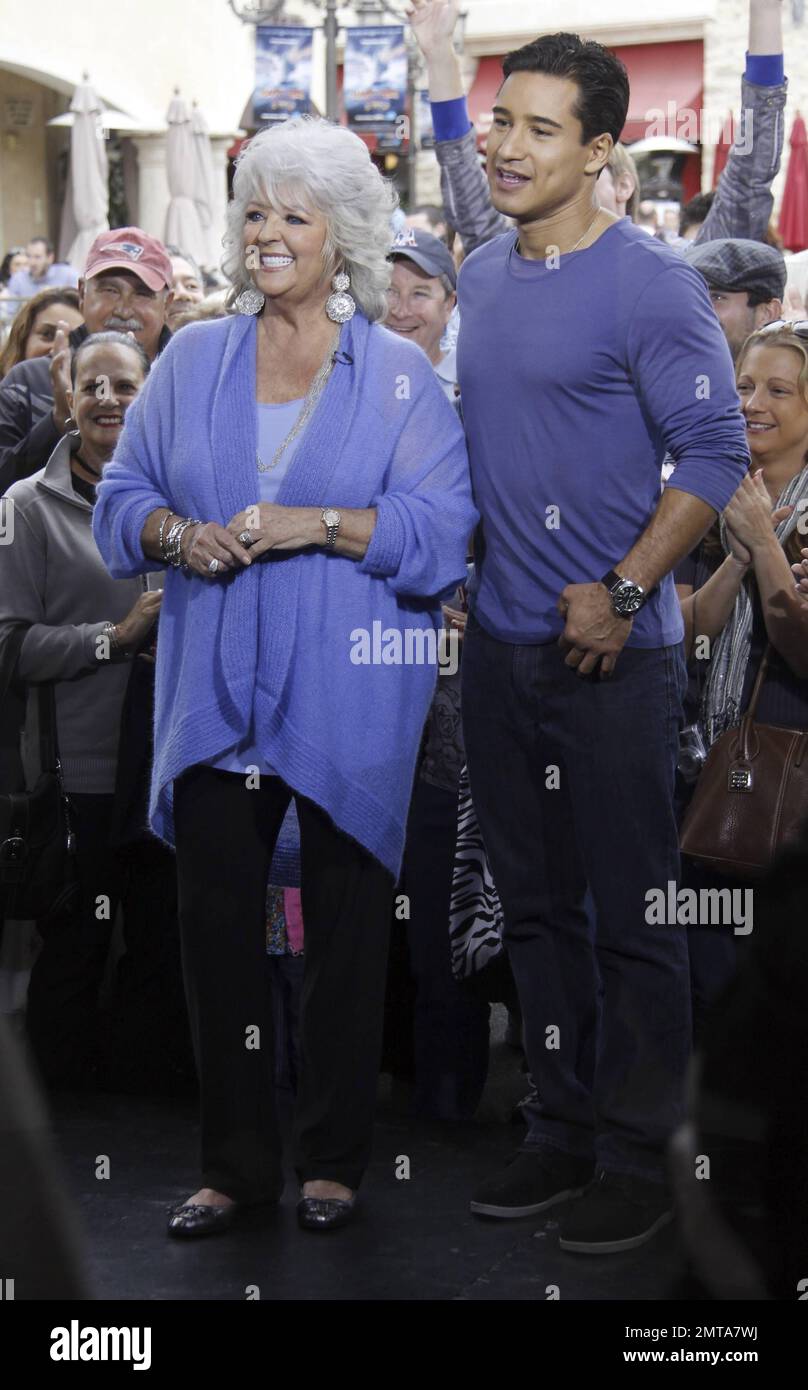 Celebrity cook Paula Deen is joined by husband Michael Groover as she ...