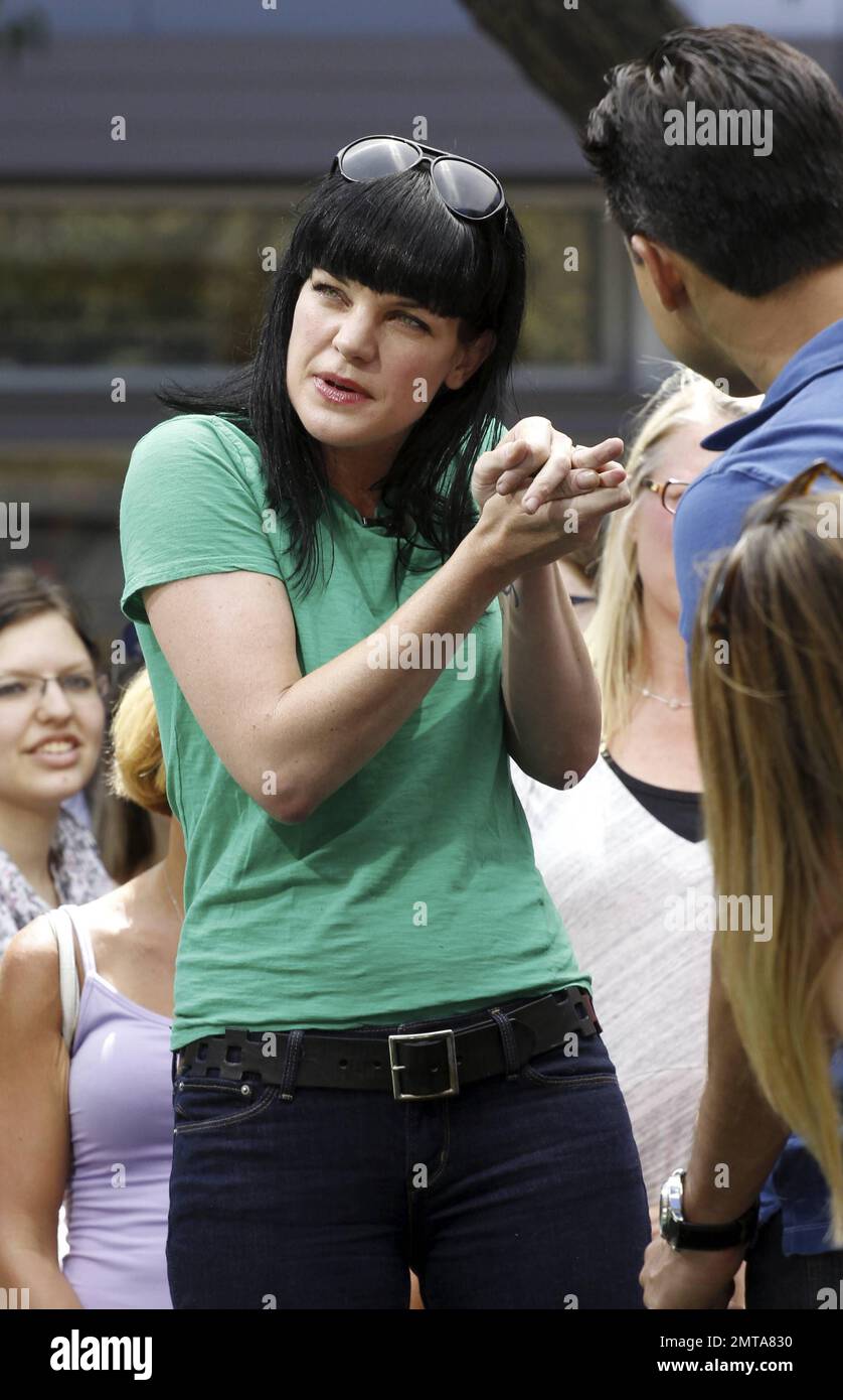 "NCIS" star Pauley Perrette promotes the upcoming new season of the ...