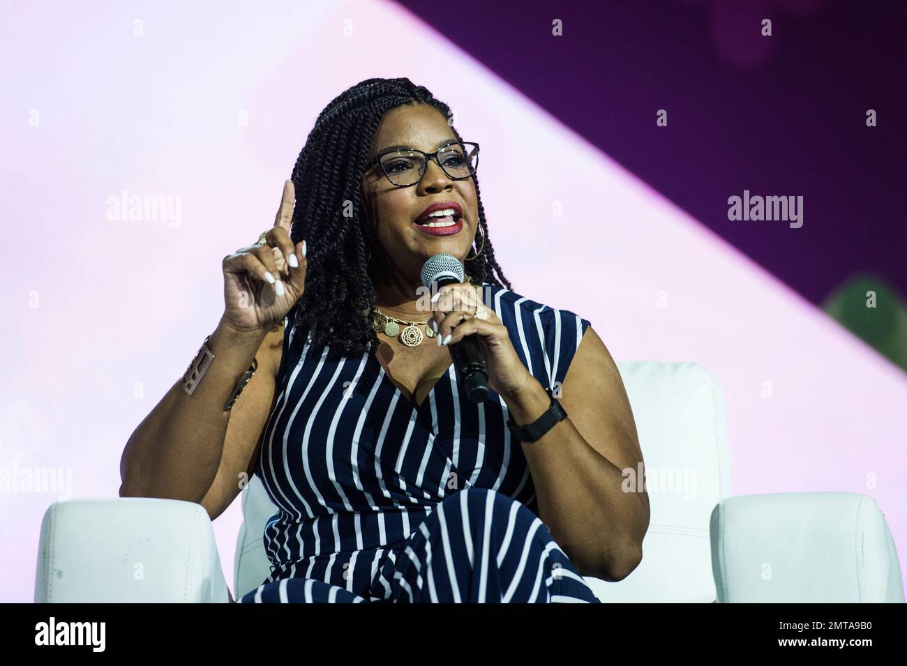 April Reign seen at the ESSENCE Empowerment Experience at Ernest N ...