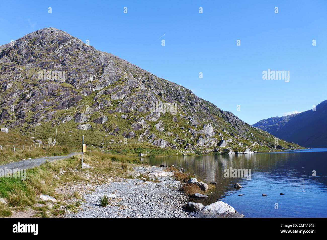 Glenbeg lake, Ardgroom, on the Beara Peninsula, County Cork, Ireland ...