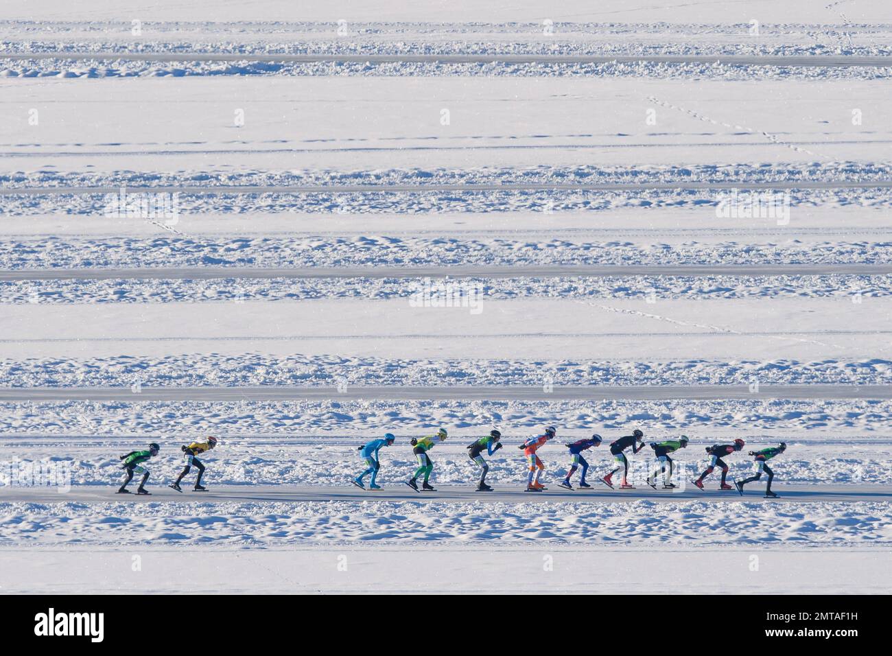 TECHENDORF - Atmospheric image during the Alternative Elfstedentocht ...