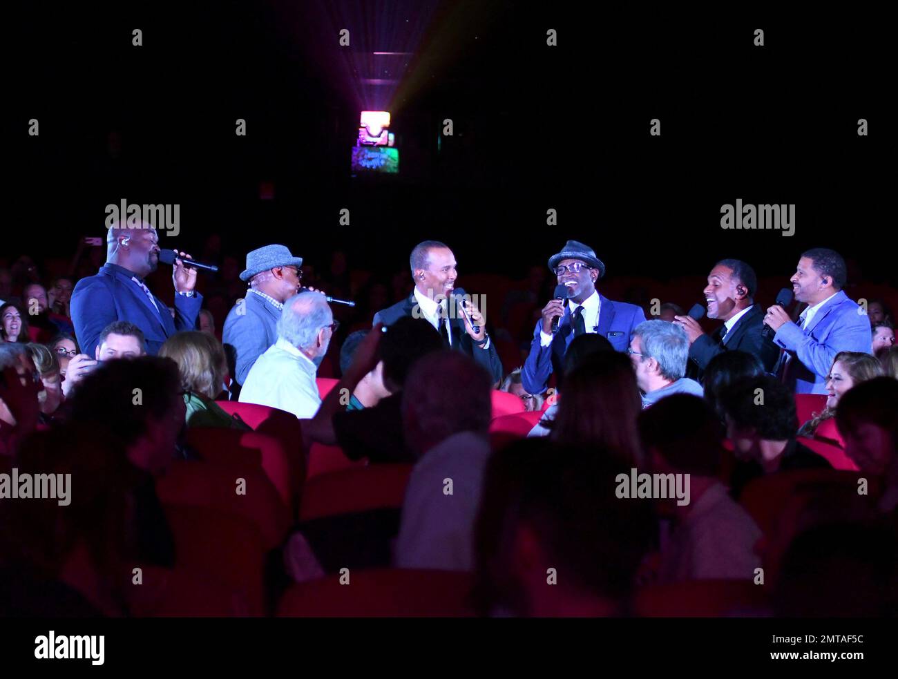 Alvin Chea, from left, Khristian Dentley, David Thomas, Claude V ...