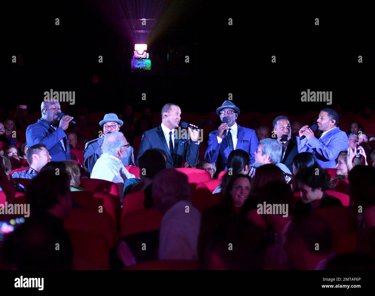 Alvin Chea, from left, Khristian Dentley, David Thomas, Claude V ...