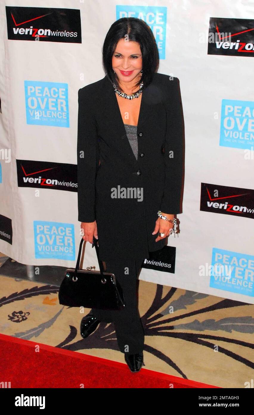 Maria Conchita Alonso attends the 38th Annual Peace Over Violence ...