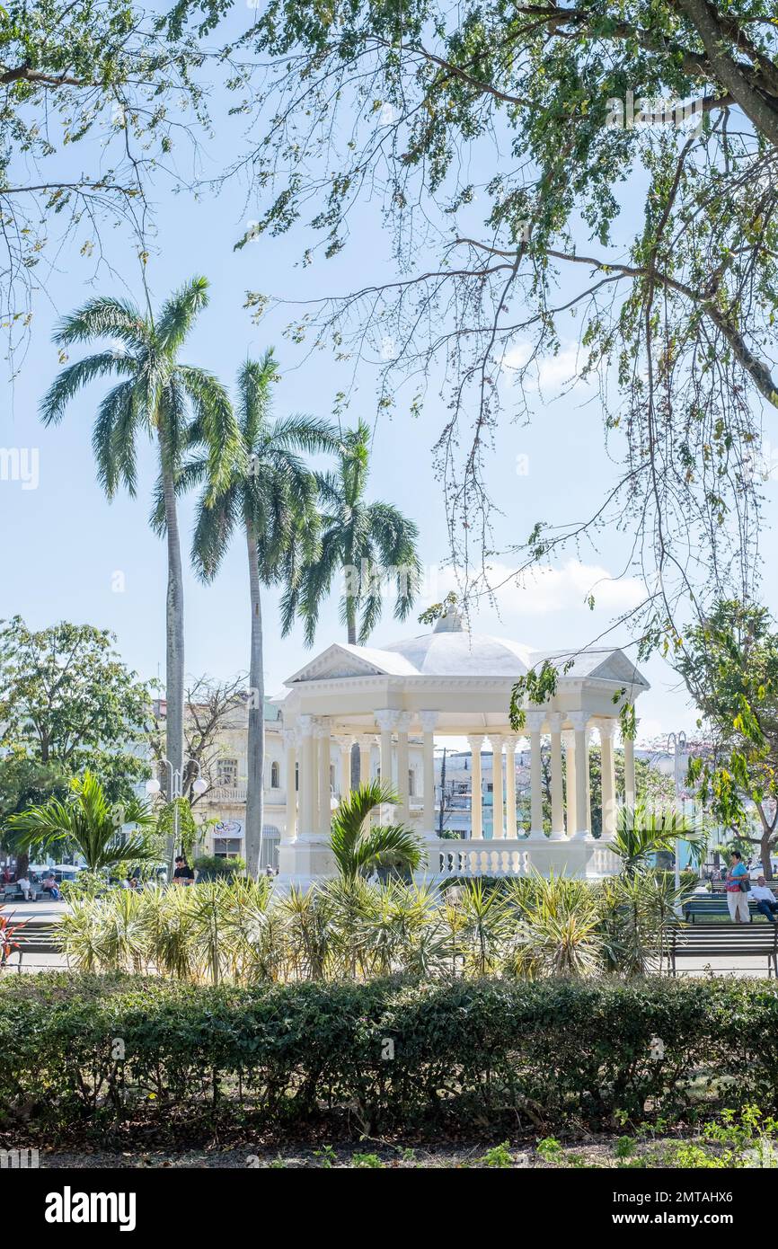 Bandstand in Parque Vidal, Santa Clara, Cuba Stock Photo - Alamy