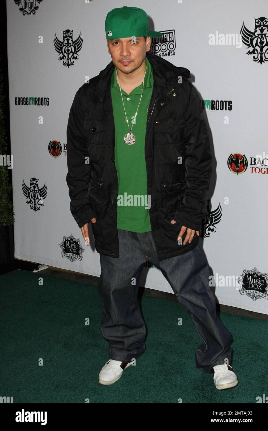 Mix Master Mike arrives at the seventh annual Black Eyed Peas Peapod ...