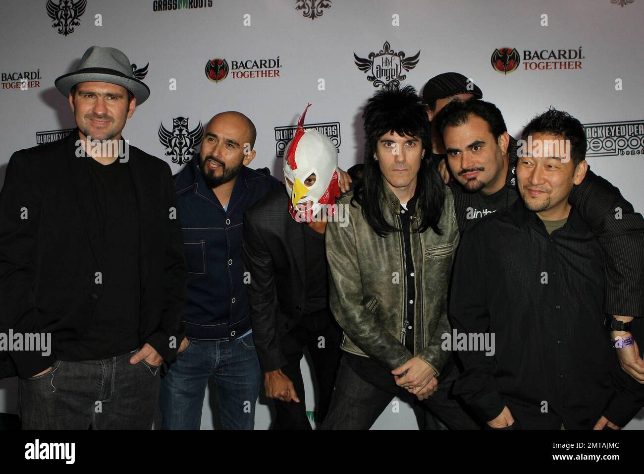 Ozomatli arrives at the seventh annual Black Eyed Peas Peapod Benefit ...