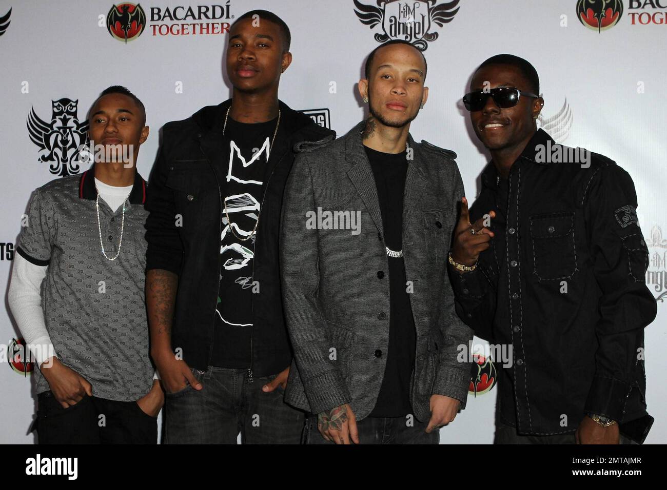 C-Smoove (aka Smoove Da General), Yung, JayAre and M-Bone of Cali Swag ...