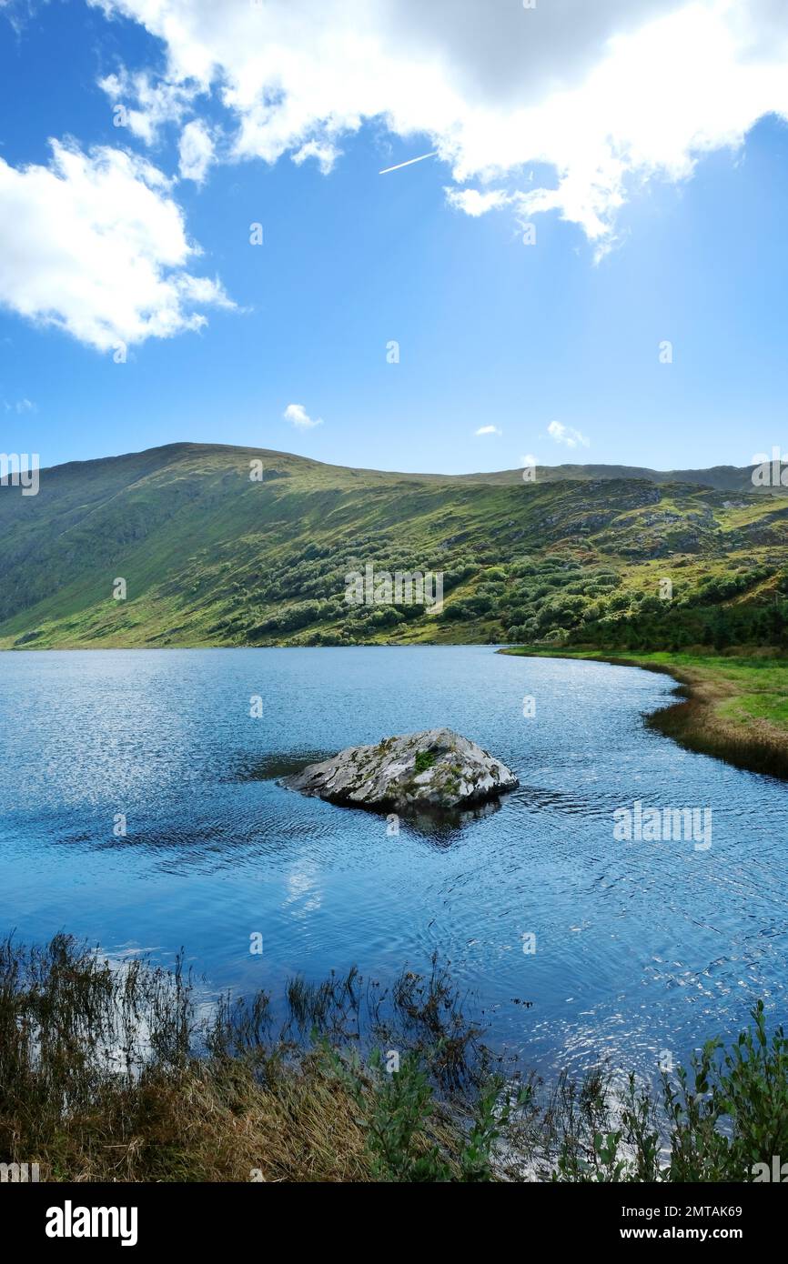 Glenbeg lake, Ardgroom, on the Beara Peninsula, County Cork, Ireland ...