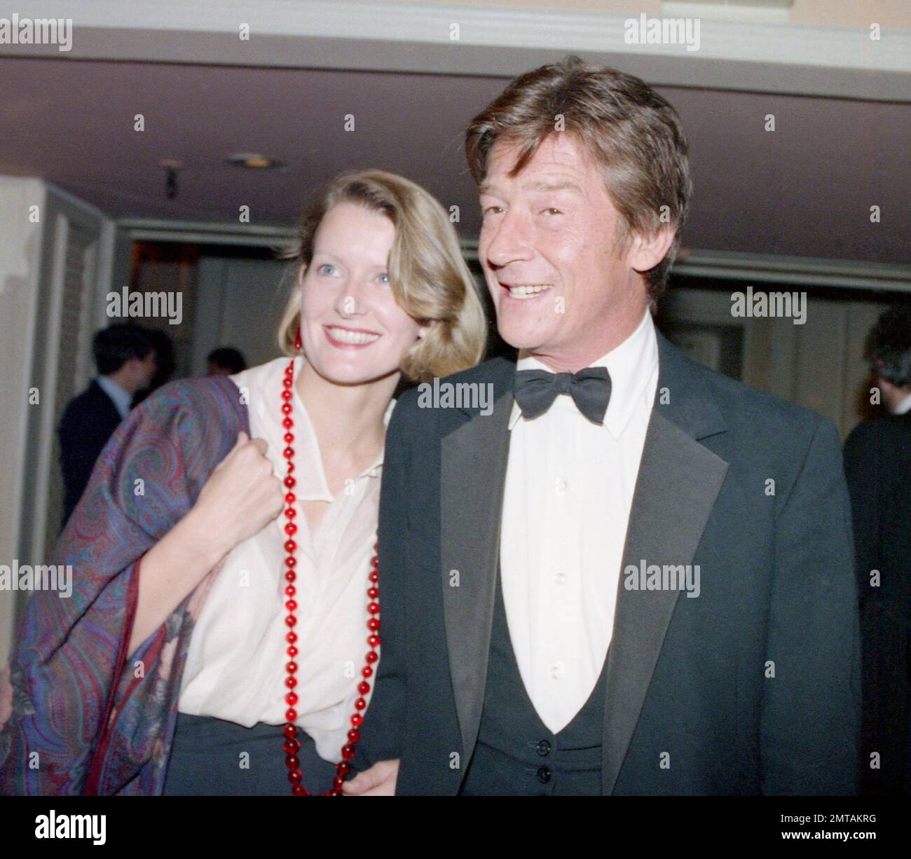British actor John Hurt and Jo Dalton arrive at the British Academy ...
