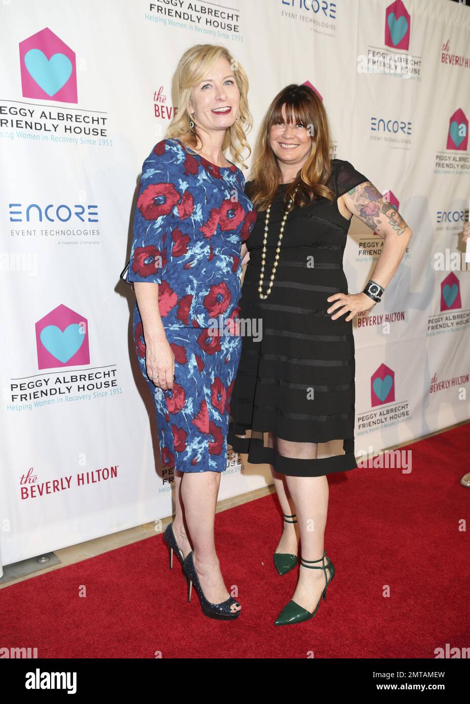 Babette Ison and Nanea Reeves at the Peggy Albrecht Friendly House 26th ...