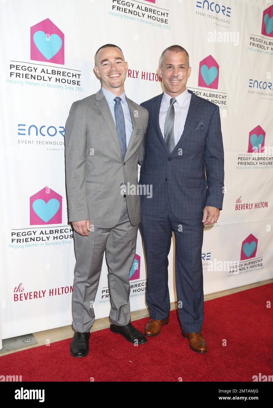 Michael Collum and Ryan Grady at the Peggy Albrecht Friendly House 26th ...