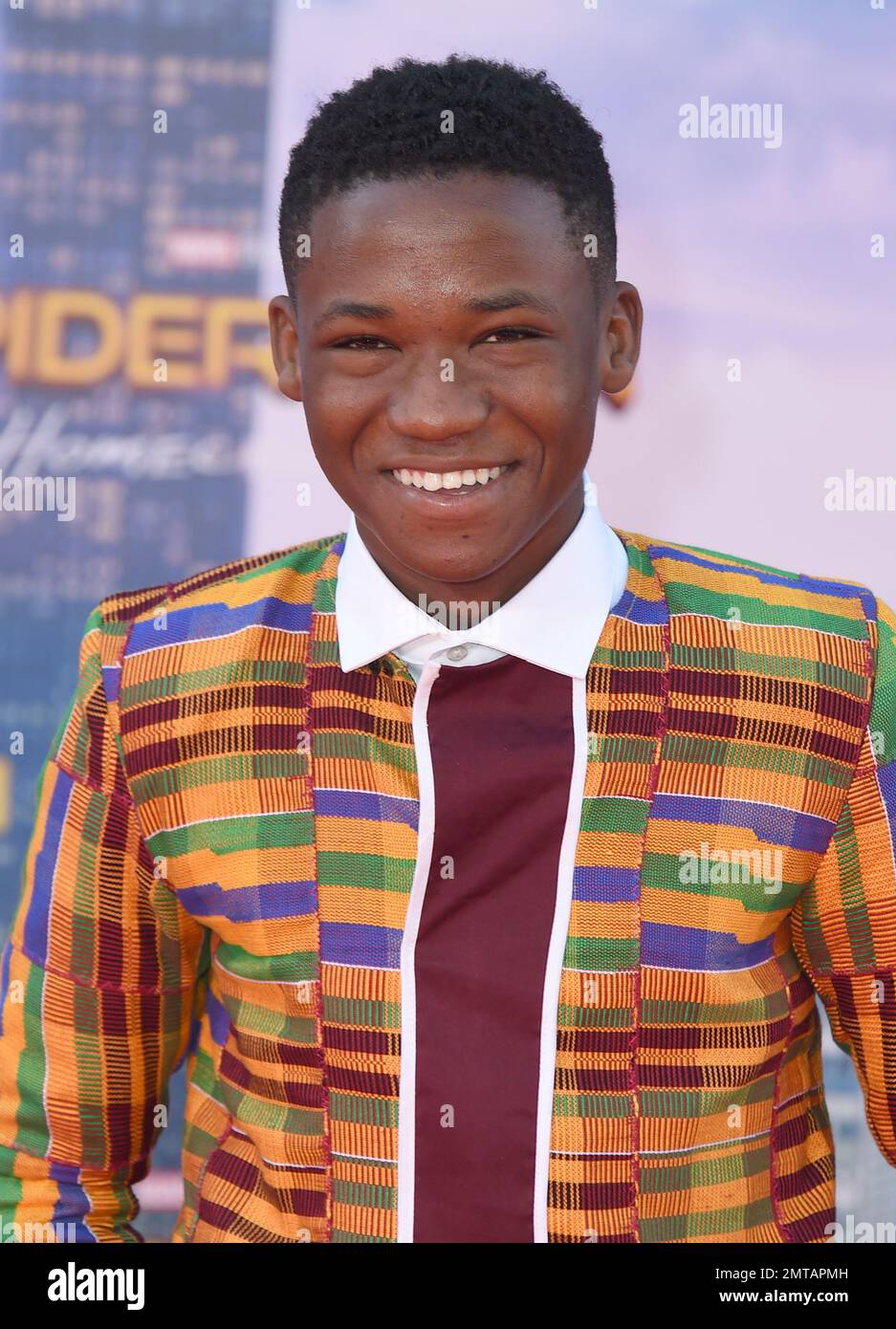 Abraham Attah arrives at the Los Angeles premiere of "Spider-Man ...