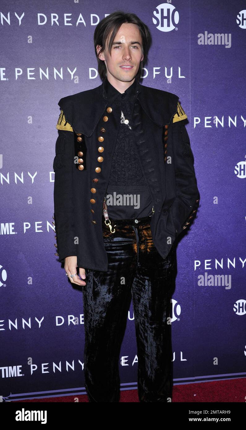 Reeve Carney at Showtime’s ‘Penny Dreadful’ World Premiere held at The ...