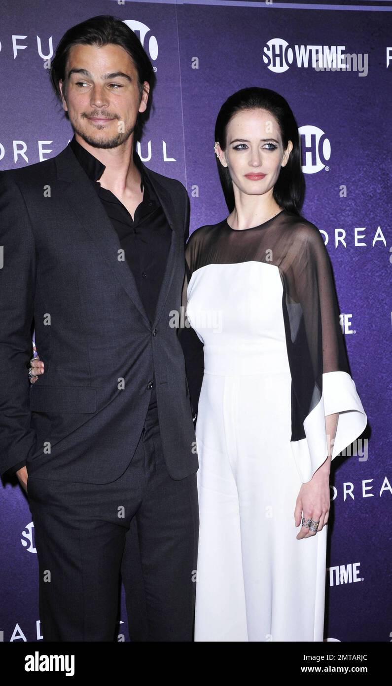Josh Hartnett and Eva Green at Showtime’s ‘Penny Dreadful’ World ...