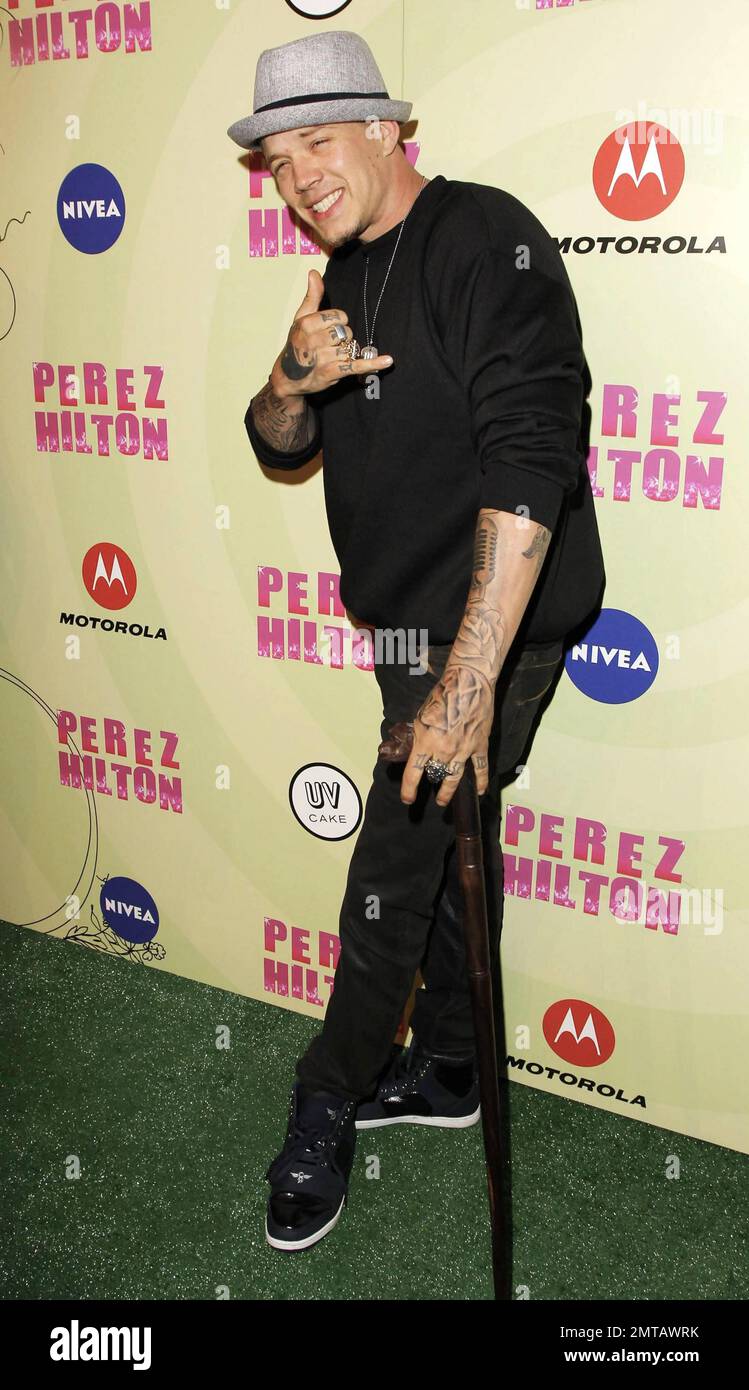 Chris Rene at Perez Hilton's Mat Hatter Tea Party 34th Birthday Bash ...