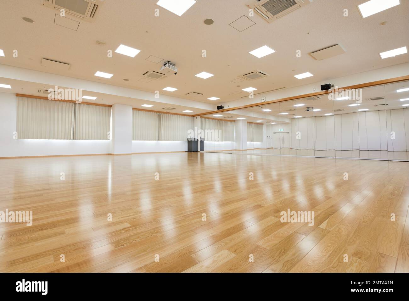 Indoor dance studio Stock Photo - Alamy