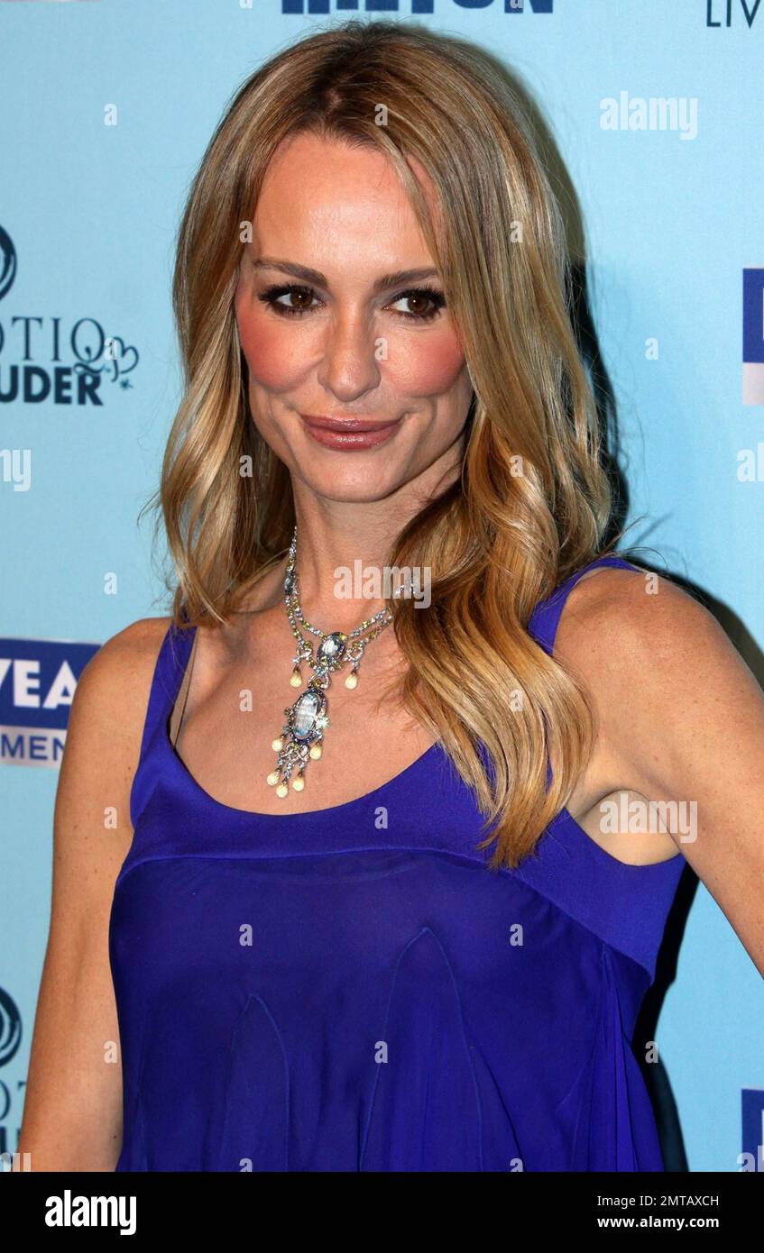 Taylor Armstrong arrives at Perez Hilton's Blue Ball Birthday ...