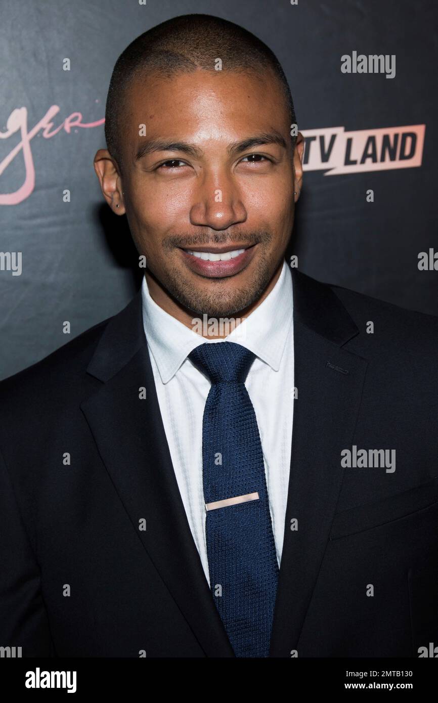 Charles Michael Davis attends TV Land's "Younger" season 4 premiere ...
