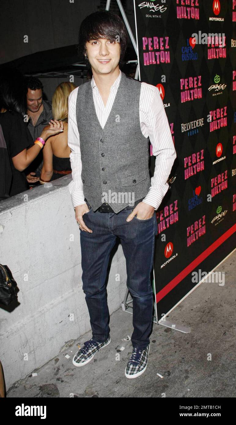 Chad Rogers attends Perez Hilton's "One Night in Los Angeles" VMA pre ...