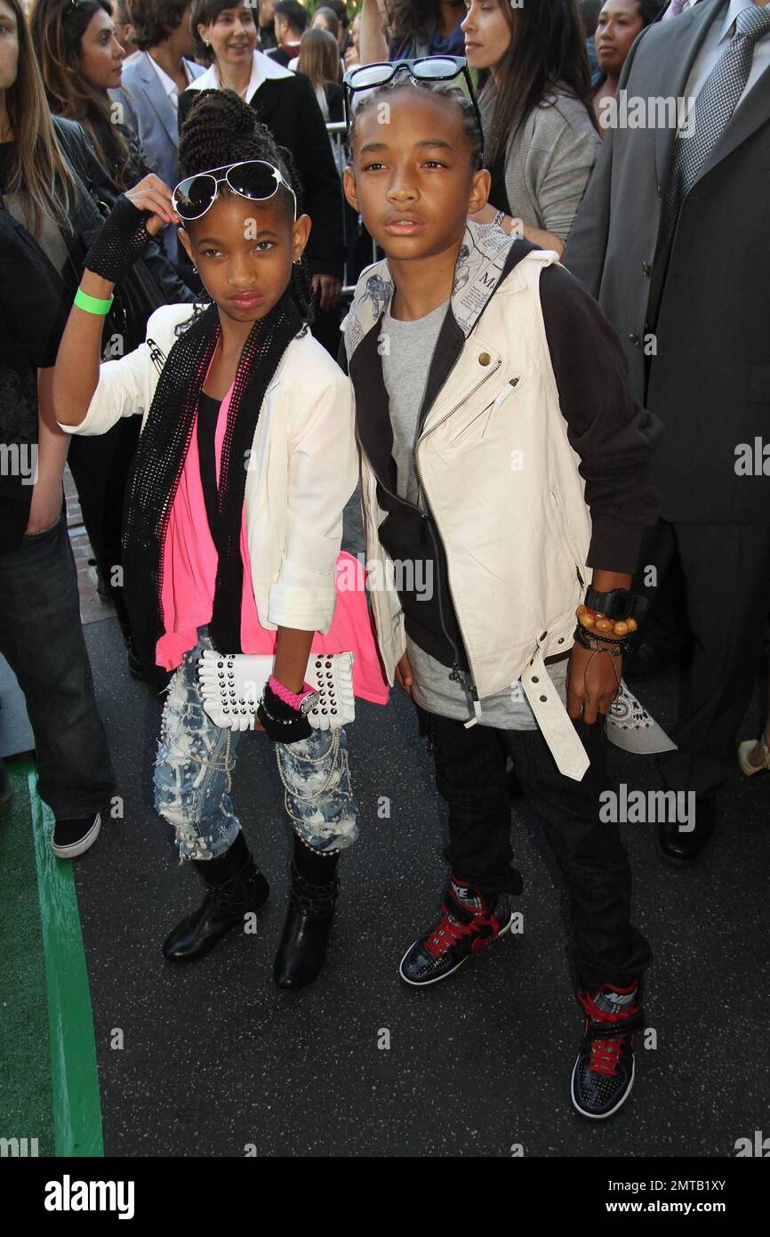 Jaden and Willow Smith, children of Will and Jada Pinkett Smith, are ...